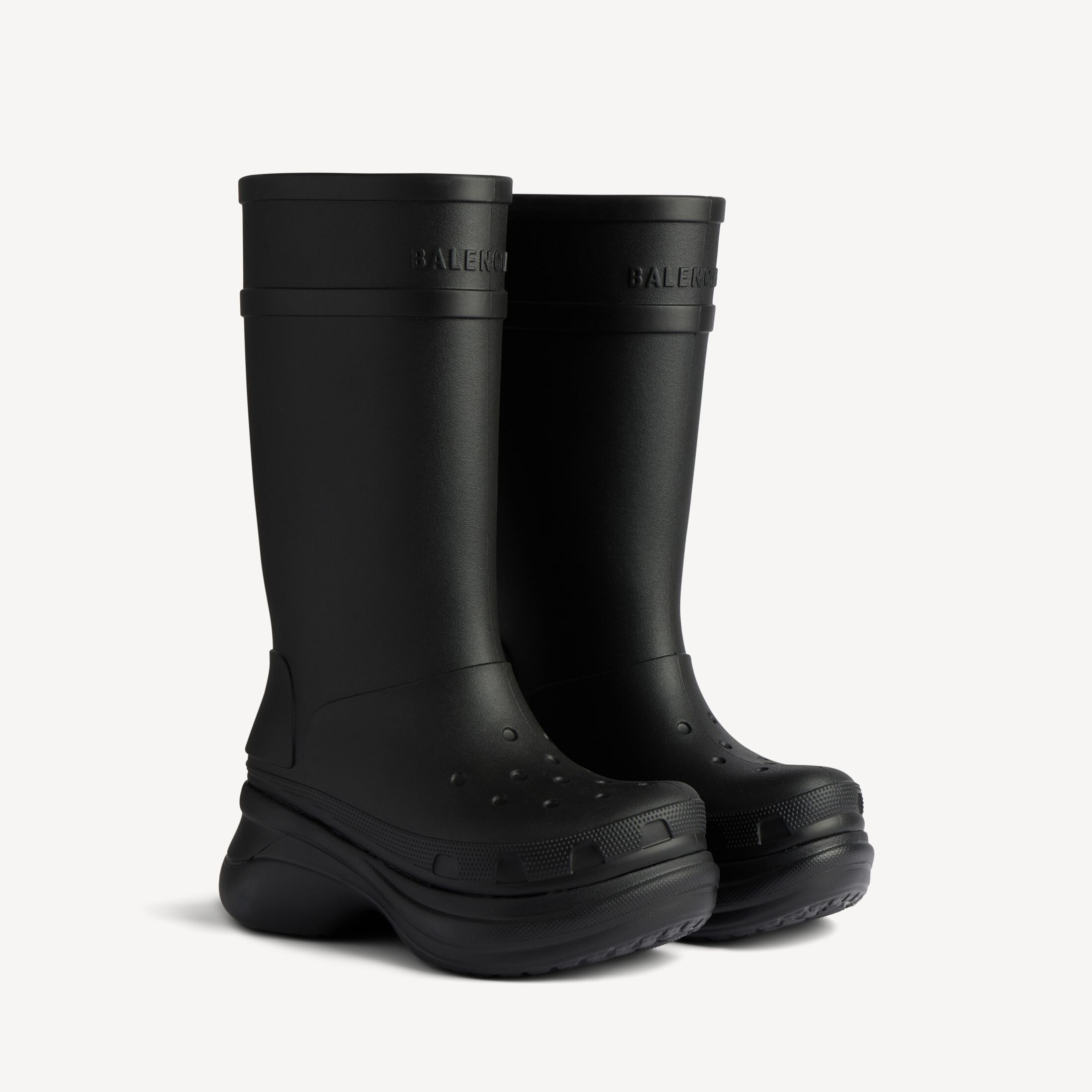 Women's Crocs™ Boot in Black | Balenciaga US