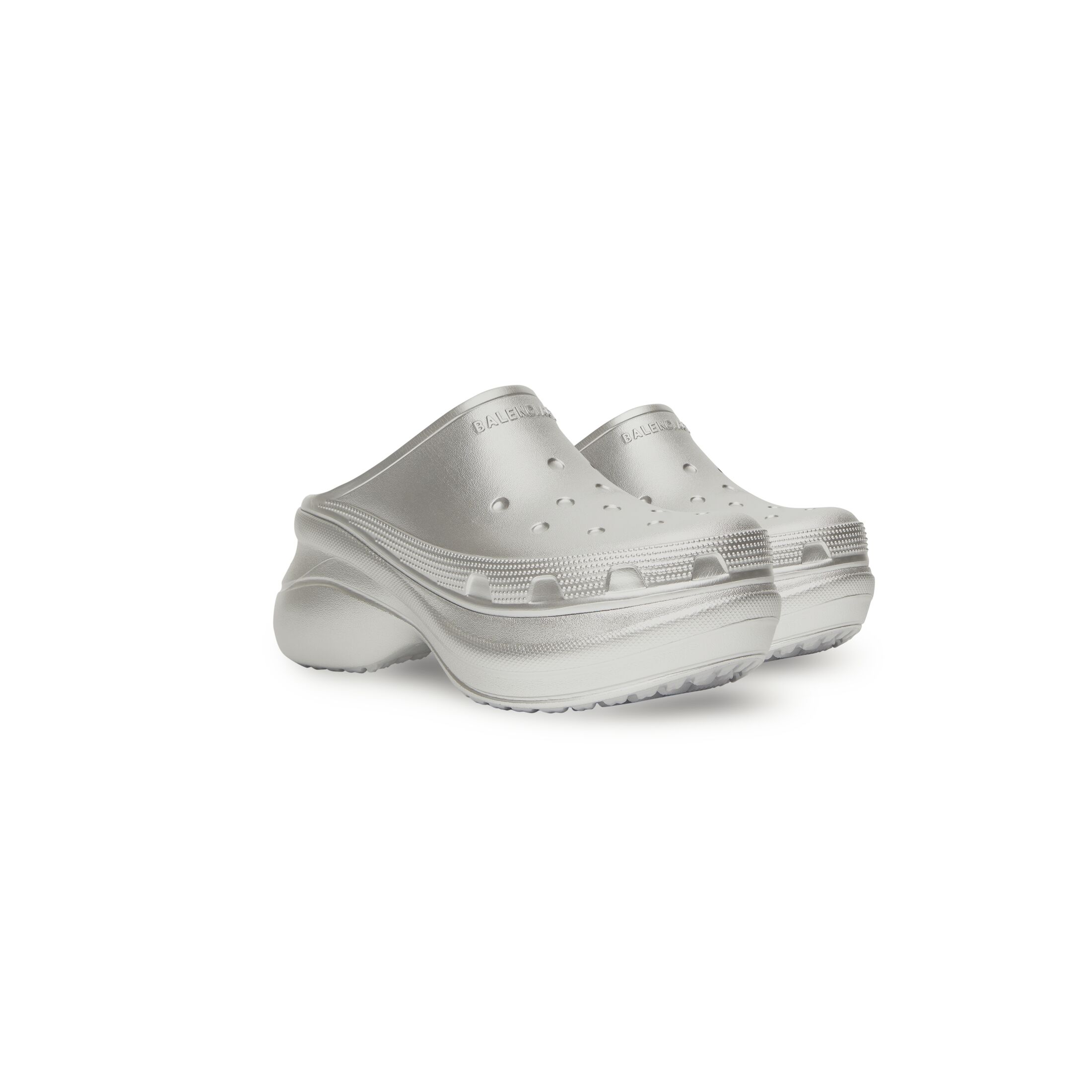 Women's Crocs™ Mule in Silver | Balenciaga CA