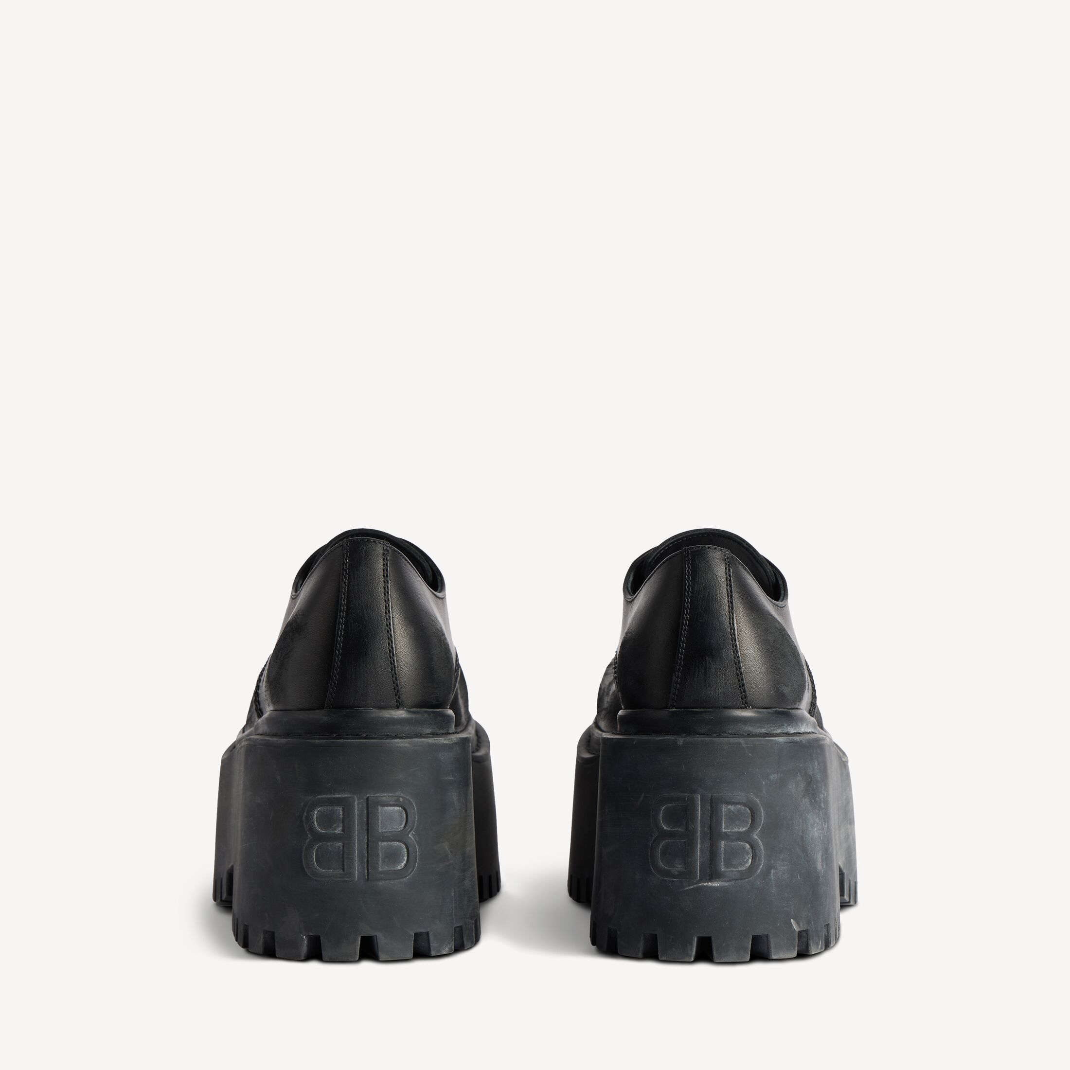 Women's Strike Platform Derby in Black | Balenciaga US